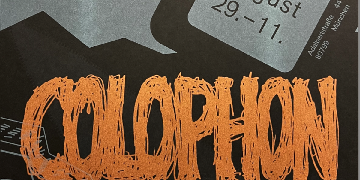 Pop-up exhibition: The ‘colophon’ magazine - LMU Munich