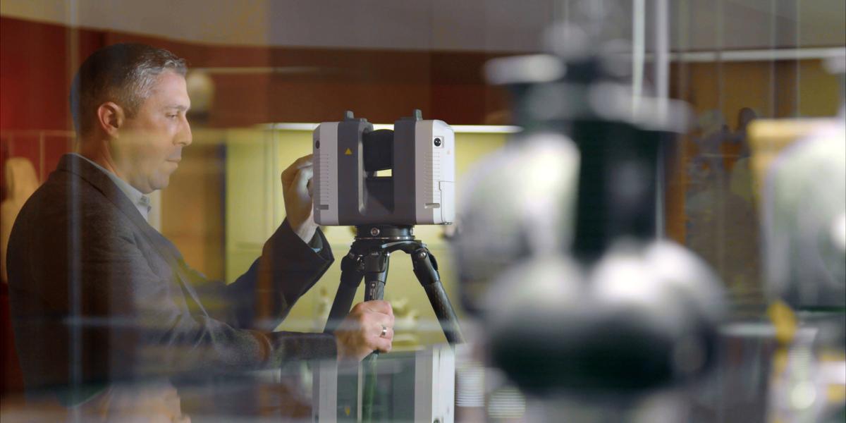 Unsichtbare Vergangenheit, 3-D gescannt - LMU München